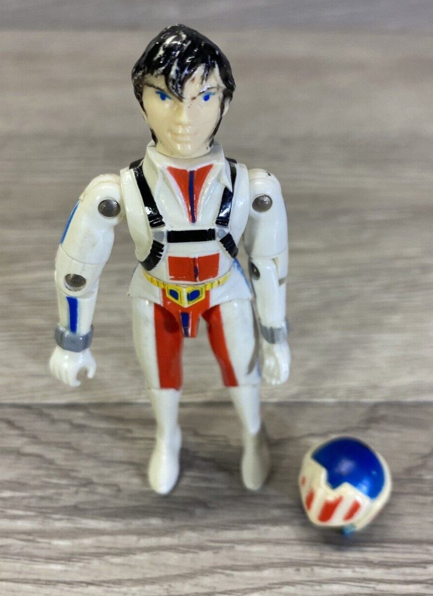 Vintage 1996 Robotech Rick Hunter Figure Matchbox With Helmet