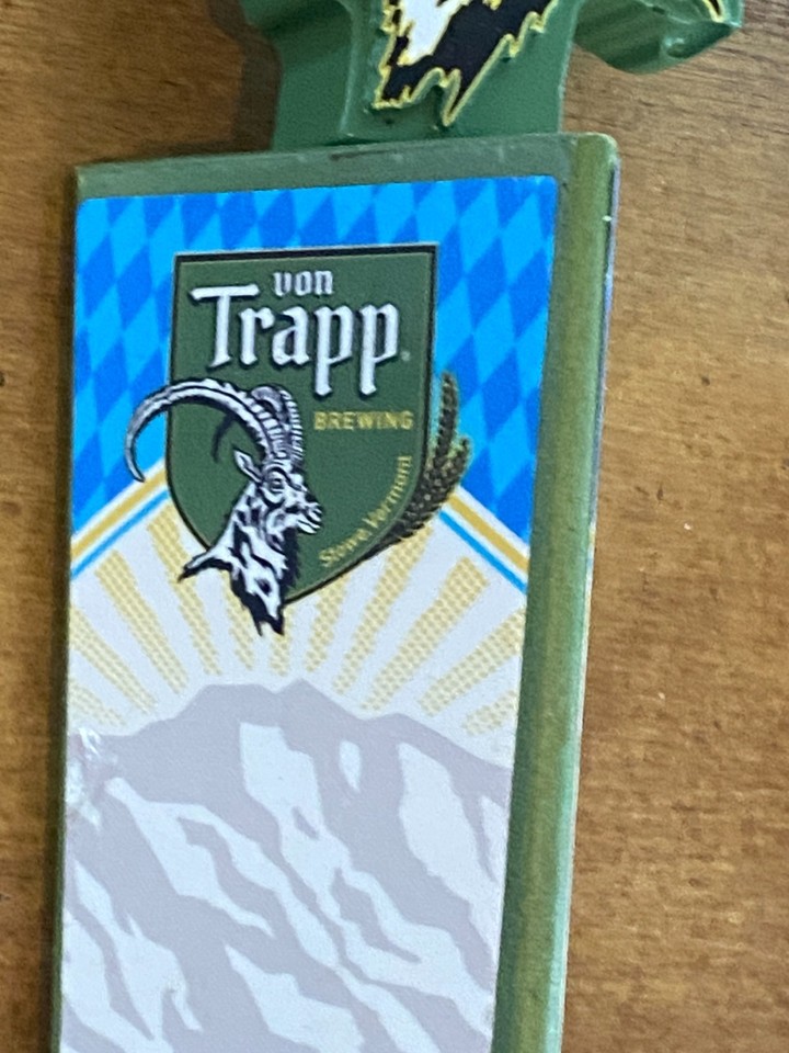 Von Trapp Beer Tap Handle Knob Keg Bar Top Brewing - Octoberfest - 13.5 ...