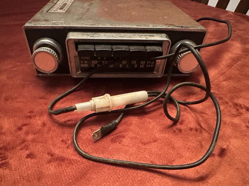 Vintage Transistor Car Radio AM/FM | eBay