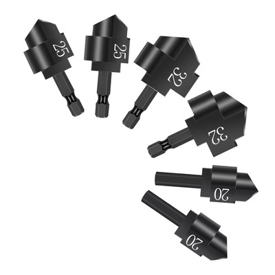 PPR Lifting Stepped Drill Bit Reamer Drill Ideal for: PPR, PVC, plastic ...