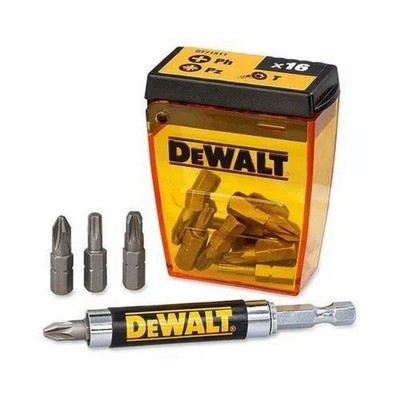 Dewalt DT71511-QZ Juego 16 piezas para atornillar. 15 Puntas de 25mm ...