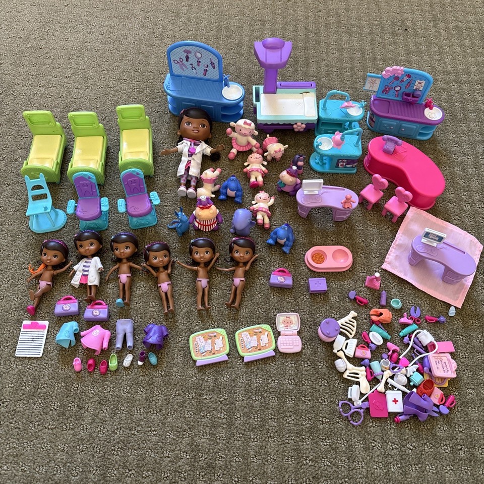 Huge Lot of Doc Mcstuffins Figures and Tools Playset Accessories SHIPS ...