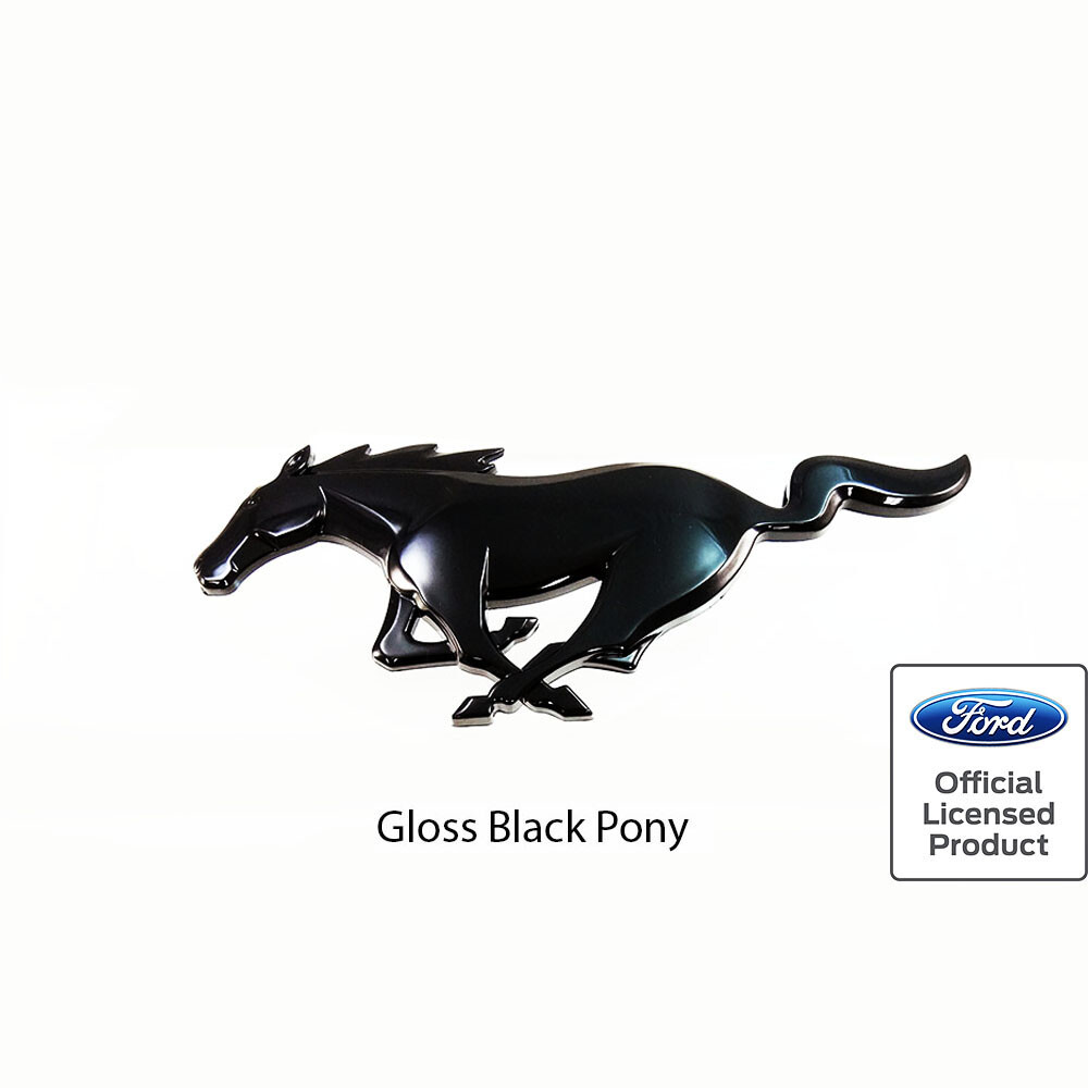 Ford Mustang Pony Logo Evolution Of The Ford Mustang Running Pony