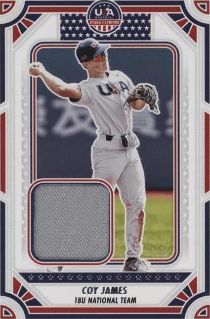 2024 Panini Stars and Stripes - USA Materials Coy James #USA-CJ (MEM ...