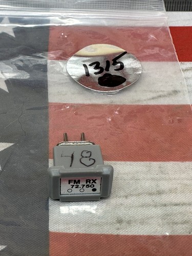 Rc Crystal: Receiver FM / RX /CH#48 / 72.750 PreOwned USA Shipped | eBay