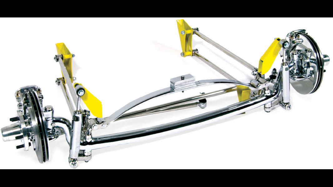 TCI DROPPED CHROMED I-BEAM AXLE FRONT END 1928-1934 Ford Hot Rat Rod ...
