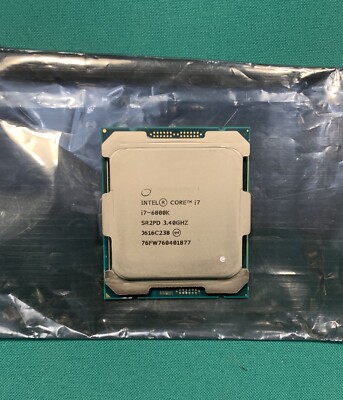 Intel Core i7-6800K 3.40GHz Socket LGA2011-3 6 Core CPU | eBay