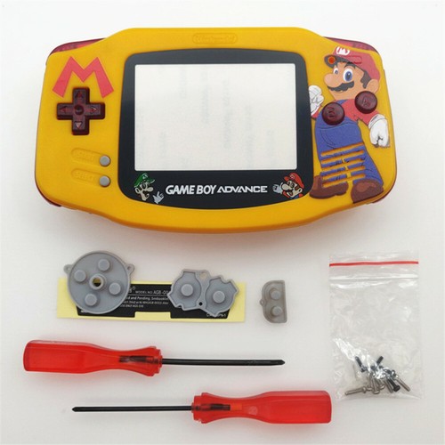 Limited Mario Shell Case Housing for Game Boy Advance GBA - Yellow | eBay