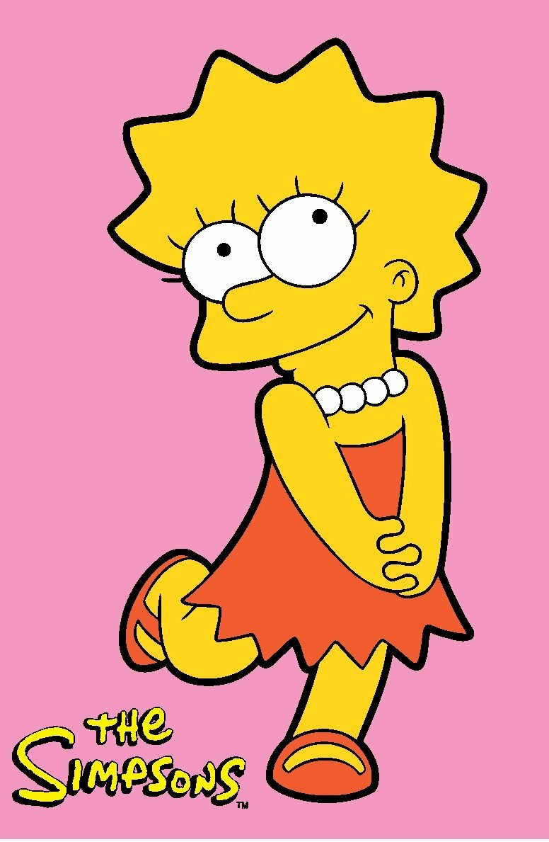 The Simpsons, Sweet Lisa, Childrens Rug, Collector's Fun Rug, 39" by 58 ...