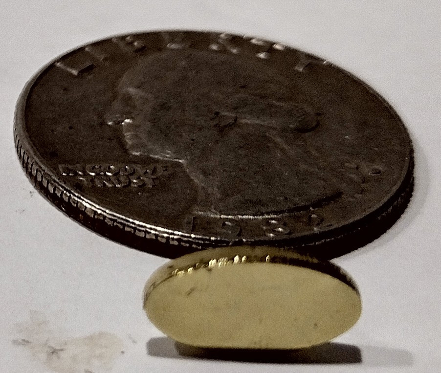 10 pcs BRASS DUCKS UNLIMITED INLAY SHIELD FOR KNIFE MAKING HANDLES ...