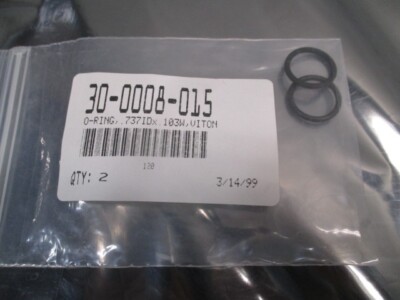 2 OnTrak 30-0008-015 O-RING 0.737 ID x 0.103 W , 114024 | eBay