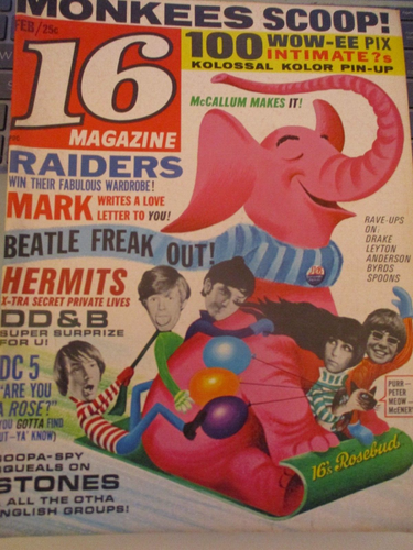 The Monkees, The Raiders, The Beatles - 16 Magazine 1967 | eBay