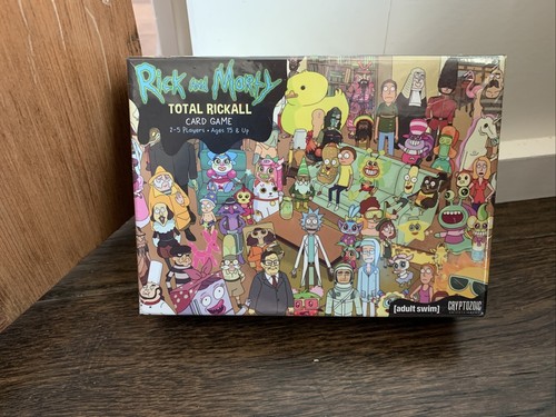 Rick And Morty Show Total Recall Card Game | eBay