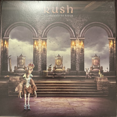 Rush A Farewell To Kings 40th Anniversary Super Deluxe 4LP 3CD Blu Ray ...