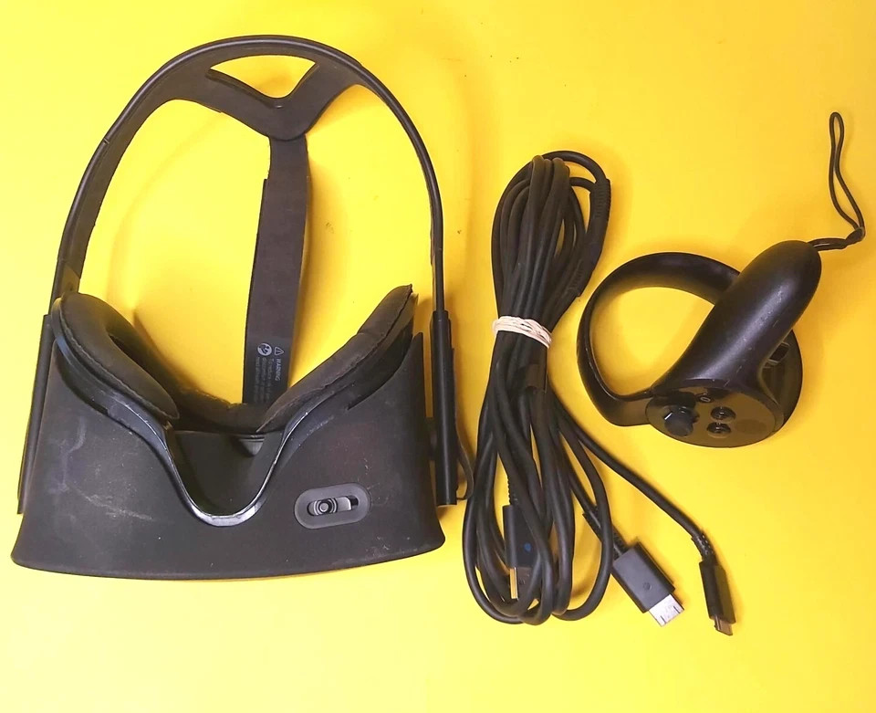🔥 OCULUS RIFT CV1 VR HEADSET CONSUMER-GRADE VIRTUAL REALITY BLACK FOR ...