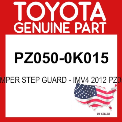 Toyota Genuine PZ050-0K015 Rear Bumper Step Guard - IMV4 2012 ...