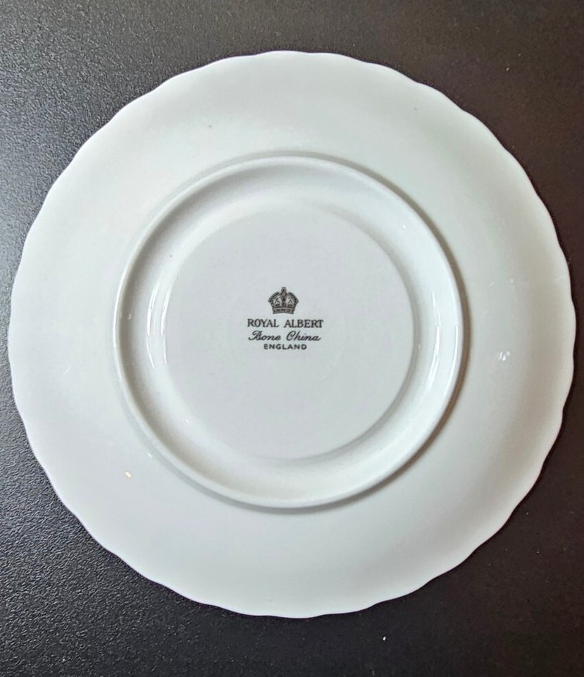 Royal Albert england saucer only Vintage | eBay