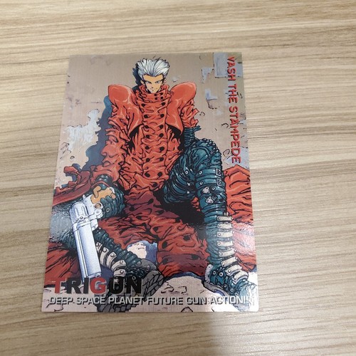 Vintage Amada Trigun Trading Card M-03 Vash The Stampede | eBay