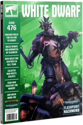 White Dwarf Magazine: Issue 476 (May 2022) Warhammer 40k Age of Sigmar ...