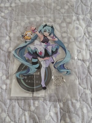 Hatsune Miku x Rascal 2022 Acrylic Keychain w/stand Hatsune Miku | eBay