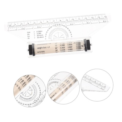 Parallel Ruler Drawing Roller Ruler Drawing Ruler Universal Parallel ...