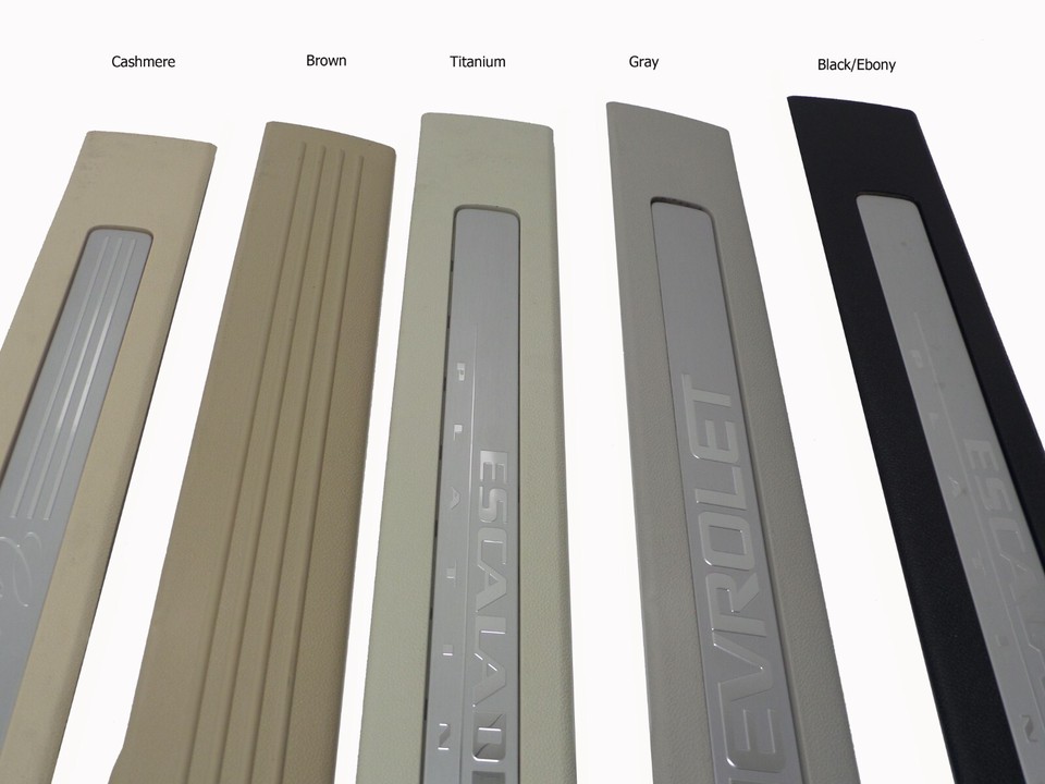 Front Door Sill Plate Gray Left Side 2010-14 Chevrolet Suburban ...