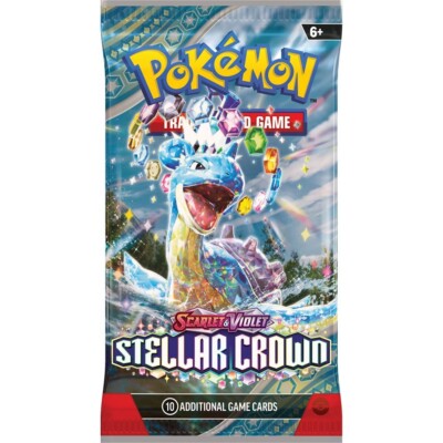 *BRAND NEW* Pokémon TCG | Stellar Crown | Booster Pack & Booster Box ...