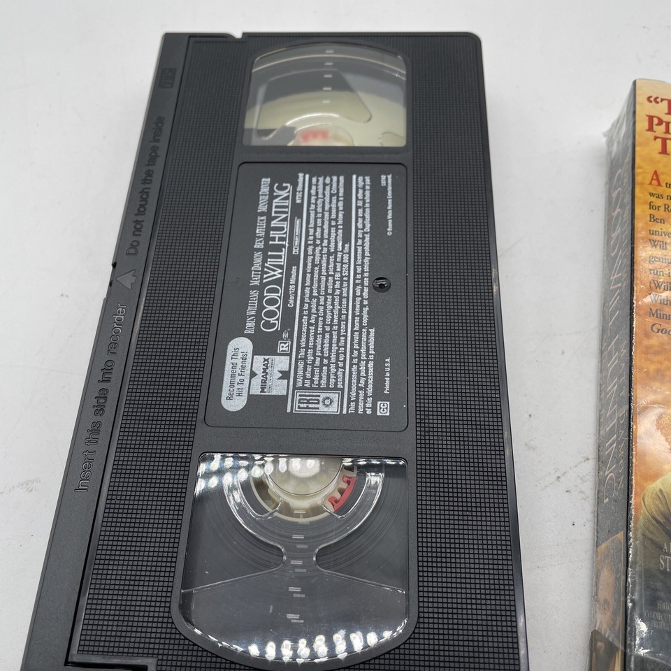 Good Will Hunting (VHS, 1998) Robin Williams, Matt Damen 786936066876| eBay