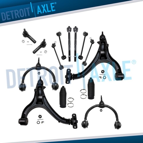 14pc Front Upper Lower Control Arms for 2005-2010 Jeep Commander Grand ...