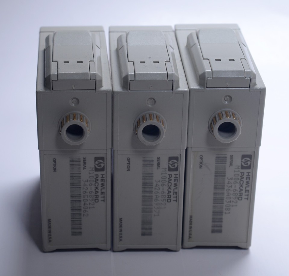 3x HP #M1006-68521 Invasive Blood Pressure Module for Patient Monitor ...