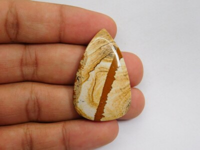 Top 100% Natural African Picture Jasper Cabochon Loose Gemstone 50 Cts ...