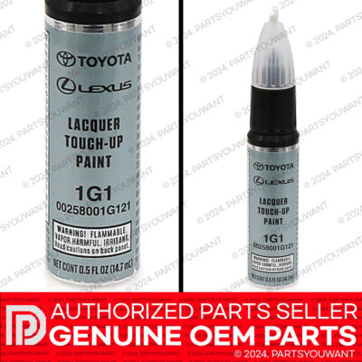 GENUINE Toyota Lexus Factory Touch Up Paint 00258-001G1-21 - Tungsten ...