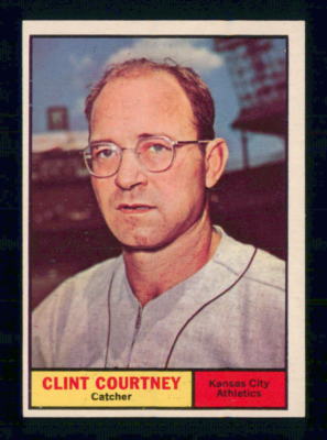 1961 TOPPS BASEBALL # 342 CLINT COURTNEY INV J8421 | eBay