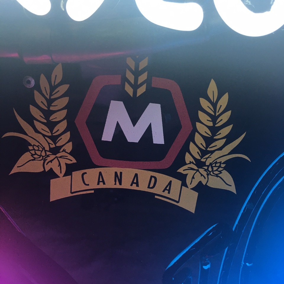 VINTAGE MOLSON ICE CANADA NEON BEER SIGN | eBay