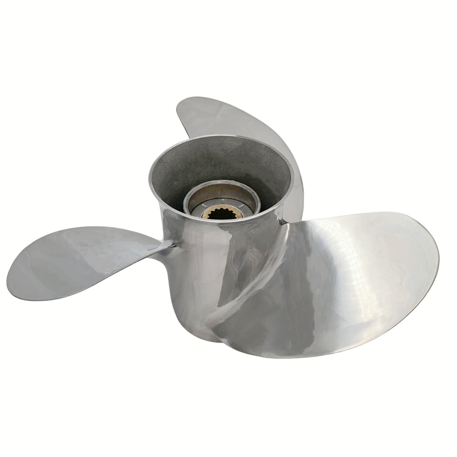 Propeller 13x19 for Yamaha Outboard 60-115HP Stainless Steel 15 Tooth ...