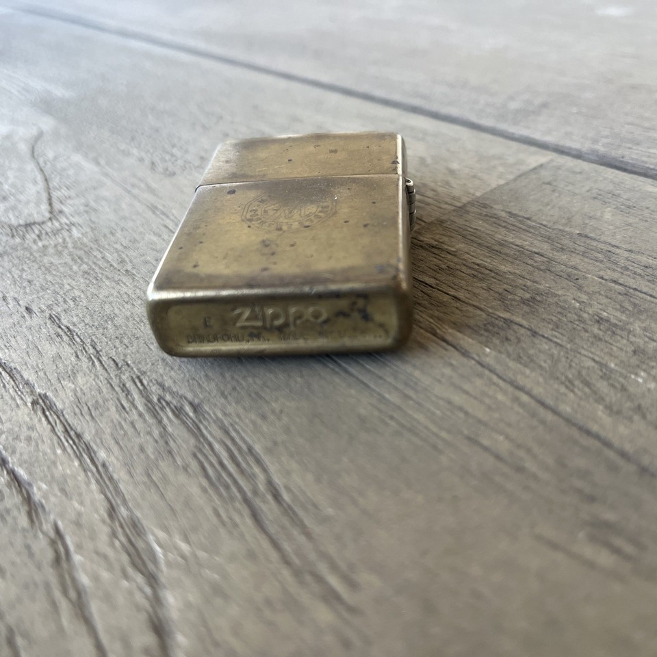 90s Marlboro Bucking Cowboy Zippo Brass Lighter | eBay