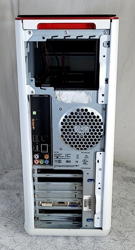 DELL STUDIO XPS 9100 MPG76 A00 Tower PC Core I7 930 8GB SEE NOTES | eBay