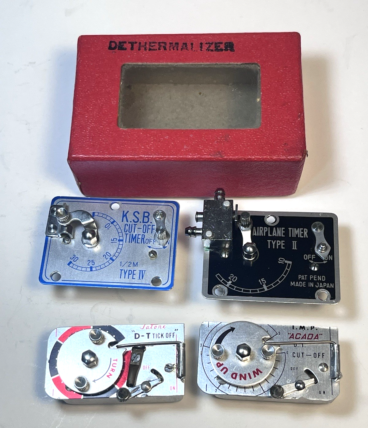 KSB Tatone group of 4 timers model airplane engine | eBay