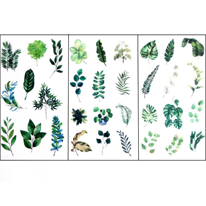 6x Leaves Resin Sticker Epoxy Resin Mold Frame Fillers Material Arts | eBay