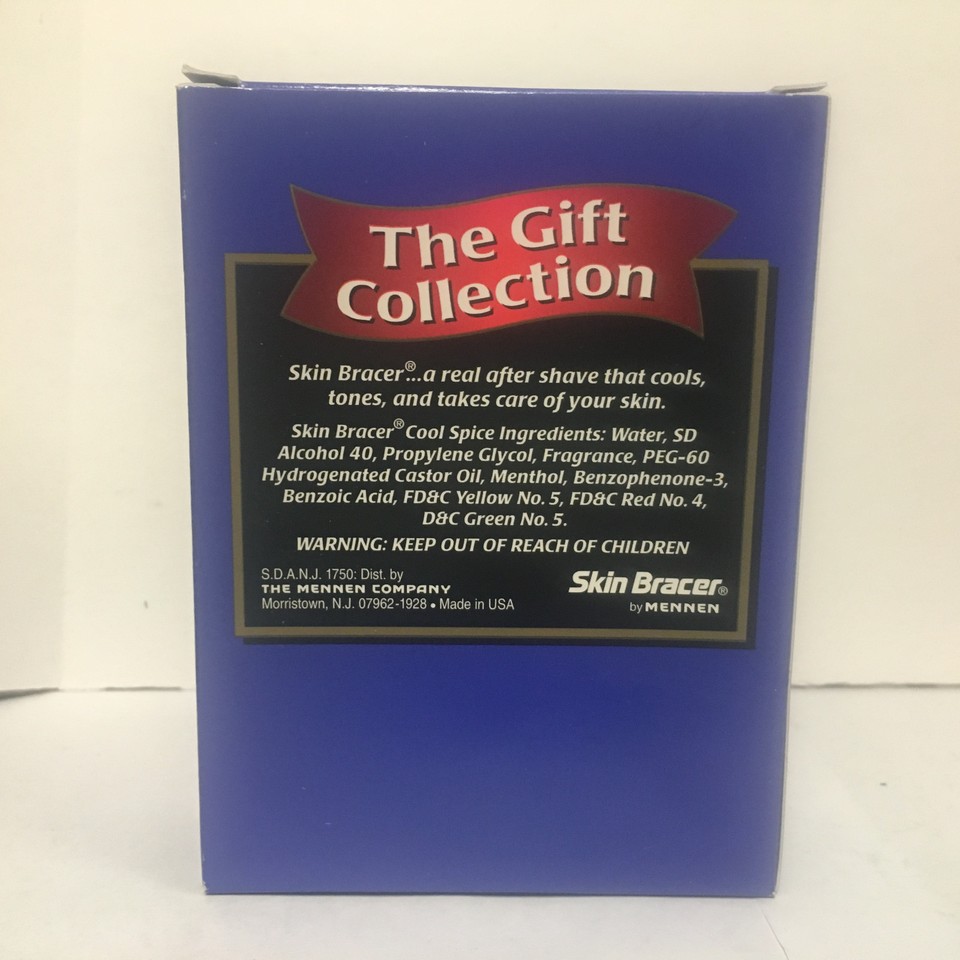Skin Bracer Spice Scent After Shave By Mennen 5 oz Boxed | eBay