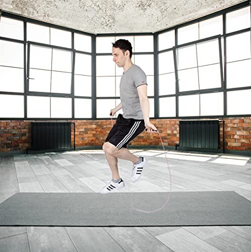 Adjustable, (Pack of 2) Skipping, Rapid Jumping Rope Cable 5.25" Memory ...