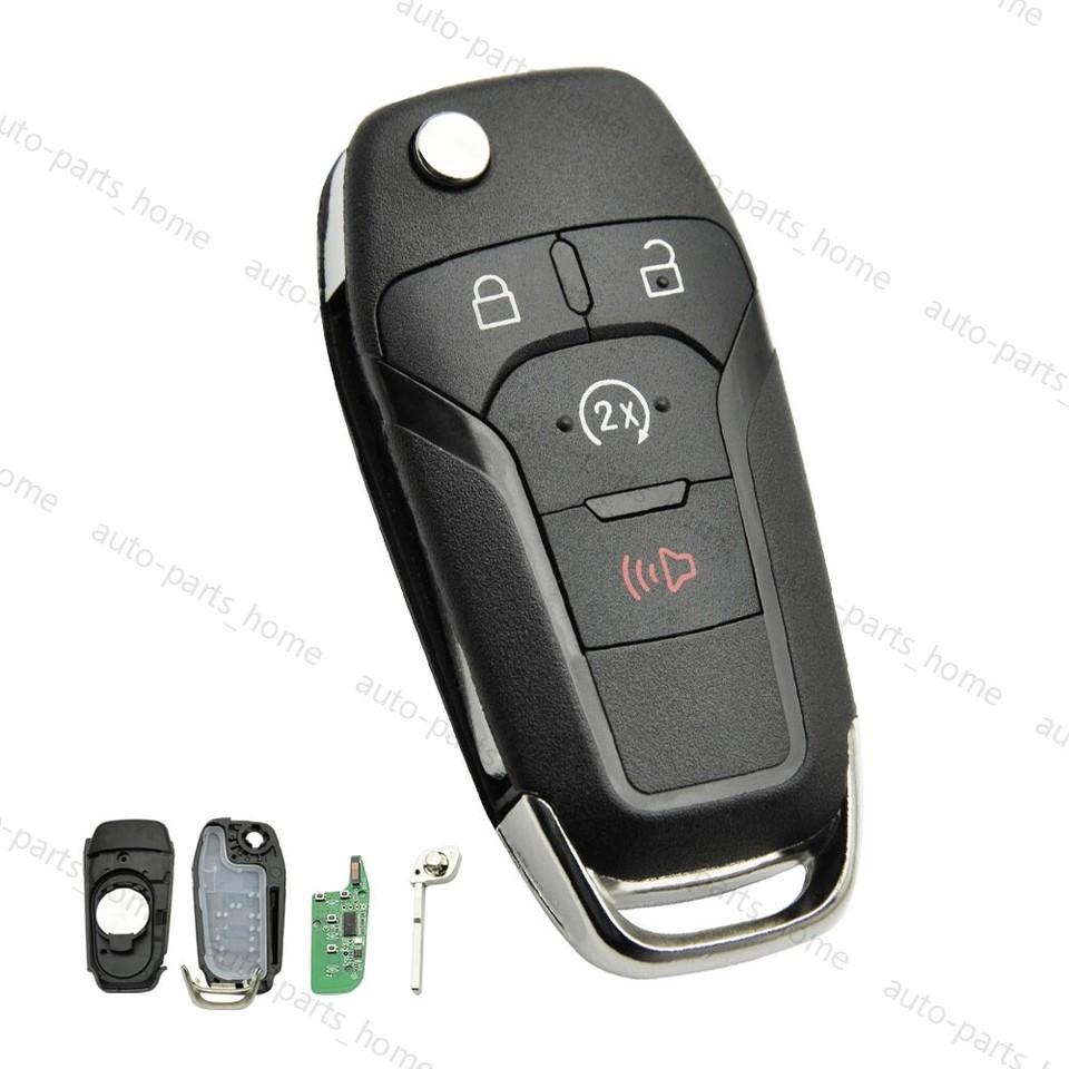 1/2pcs Flip Remote Key Fob 164-R8134 for Ford F-150 F-250 2015 2016 ...