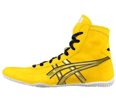 【Made to order】ASICS Wrestling Shoes 1083A001 EX-EO TWR900 Yellow x ...