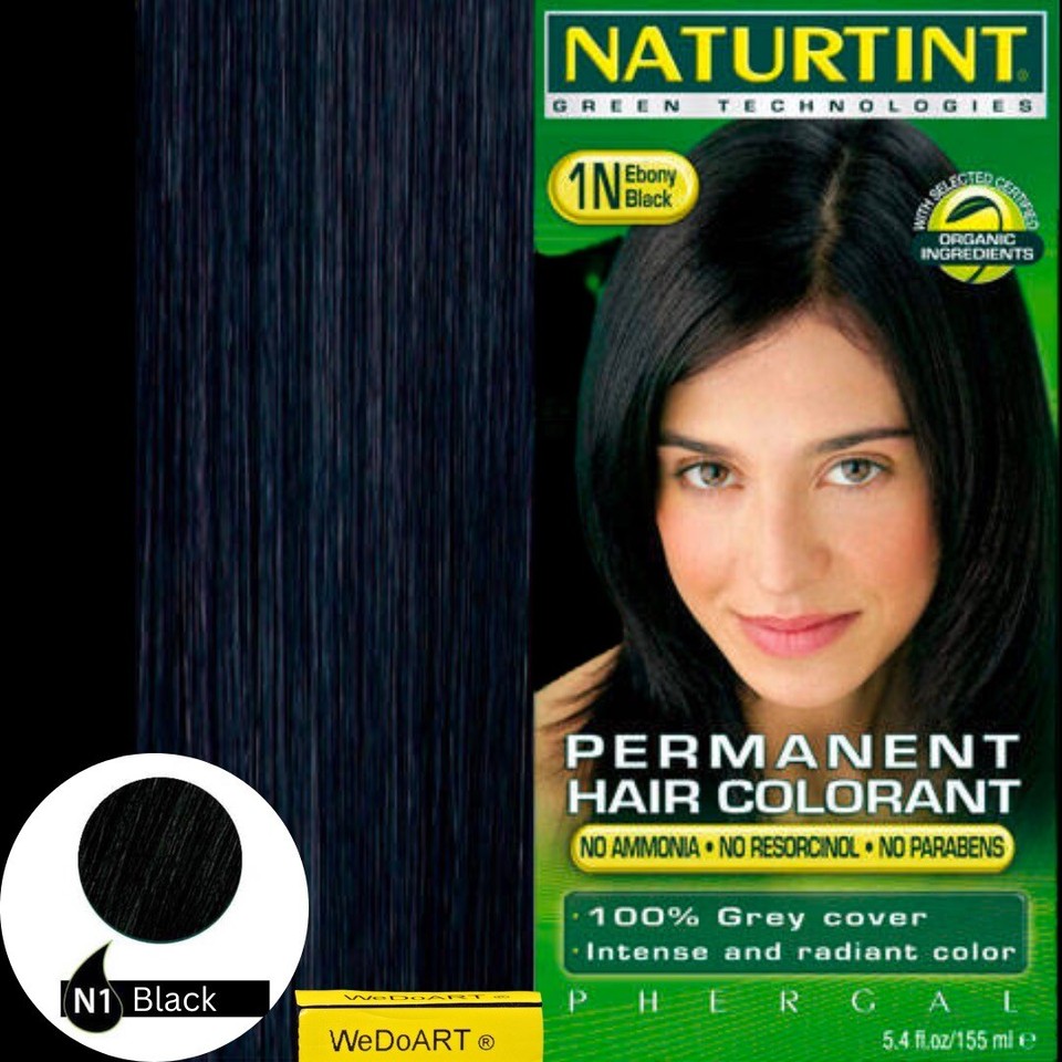 Naturtint permanent hair color 1N black 2-Pack | eBay