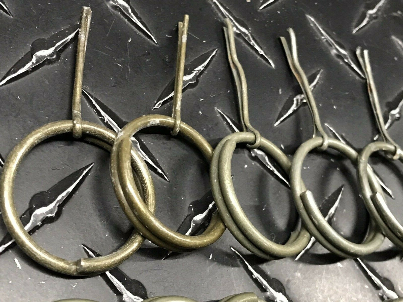 Military Key Ring 10 each , Zipper Pull ETC Military Surplus | eBay