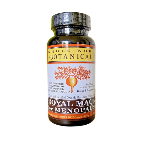 Whole World Botanicals Royal Maca for Menopause 60 Caps | eBay