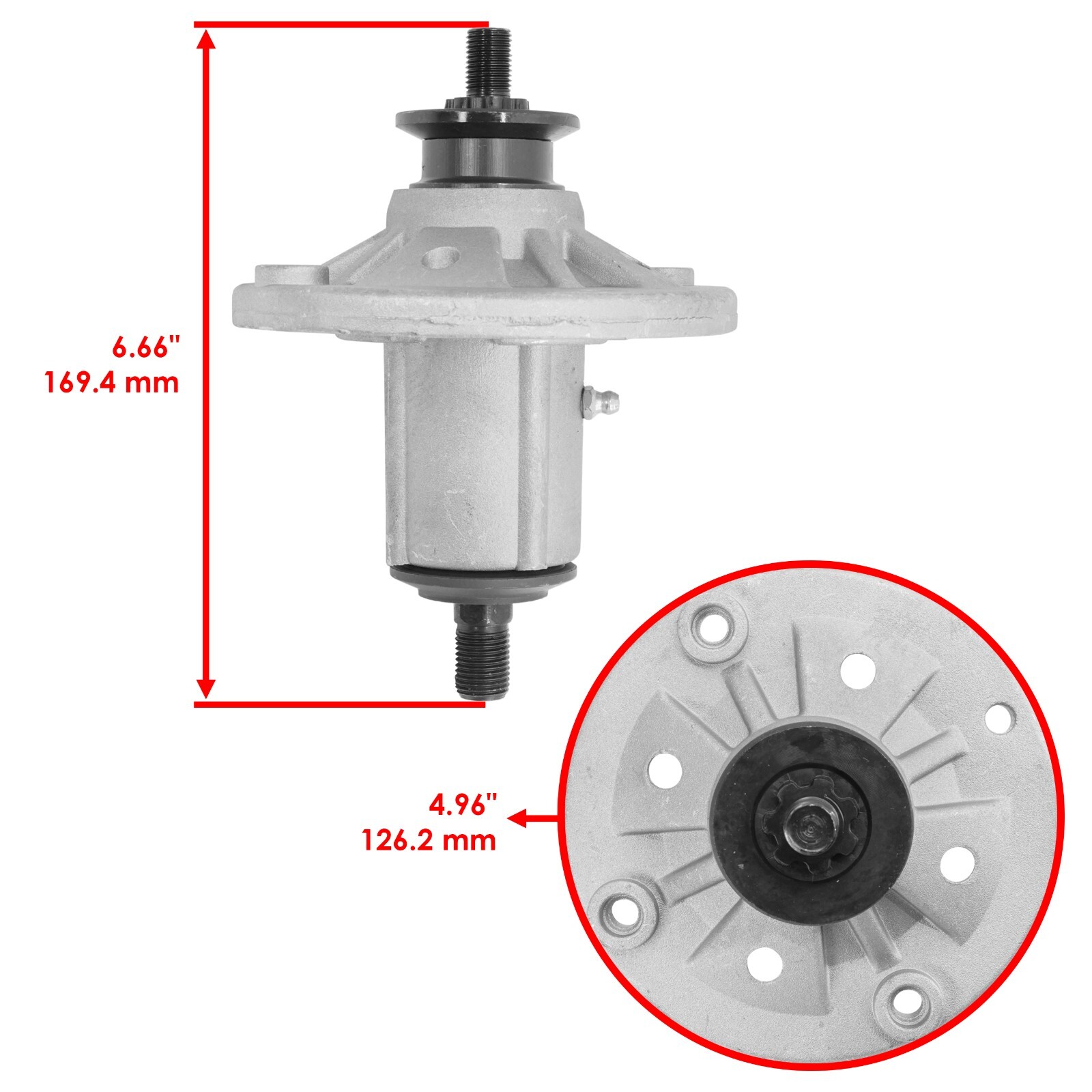 2 Spindle Assembly for John Deere X300 X304 SN UP-050000 Z225 Z245 SN ...
