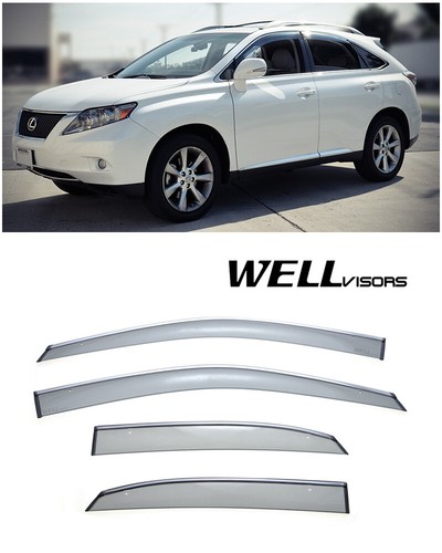 For 2010-2015 Lexus RX-Series WellVisors Side Window Defectors Visors ...
