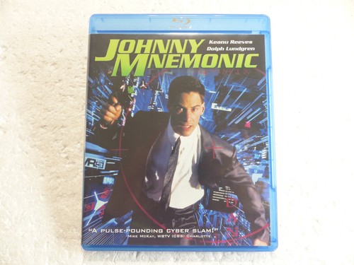 Johnny Mnemonic (Blu-Ray, 2011, 1-Disc) 1995 Sci-Fi Action Keanu Reeves ...