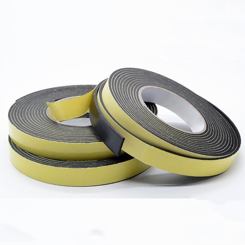 5M 10M EVA Foam Tape Self Adhesive 1mm 2/3mm Thick Door Sponge Seal ...